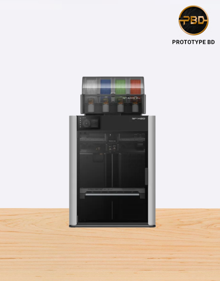 Bambu Lab H2D Combo 3D Printer - PrototypeBD 3D printing Bangladesh